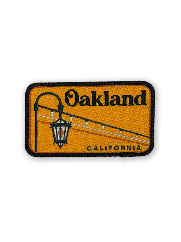 Oakland Yellow Lantern Patch – Bart Bridge