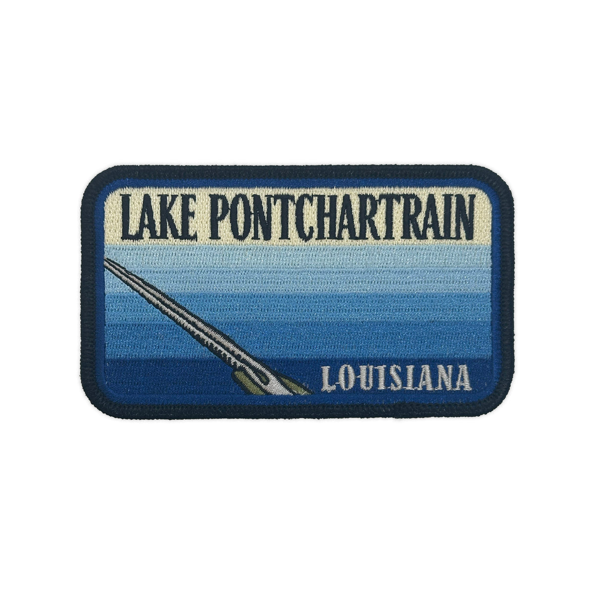 Lake Pontchartrain Louisiana Patch – Bart Bridge