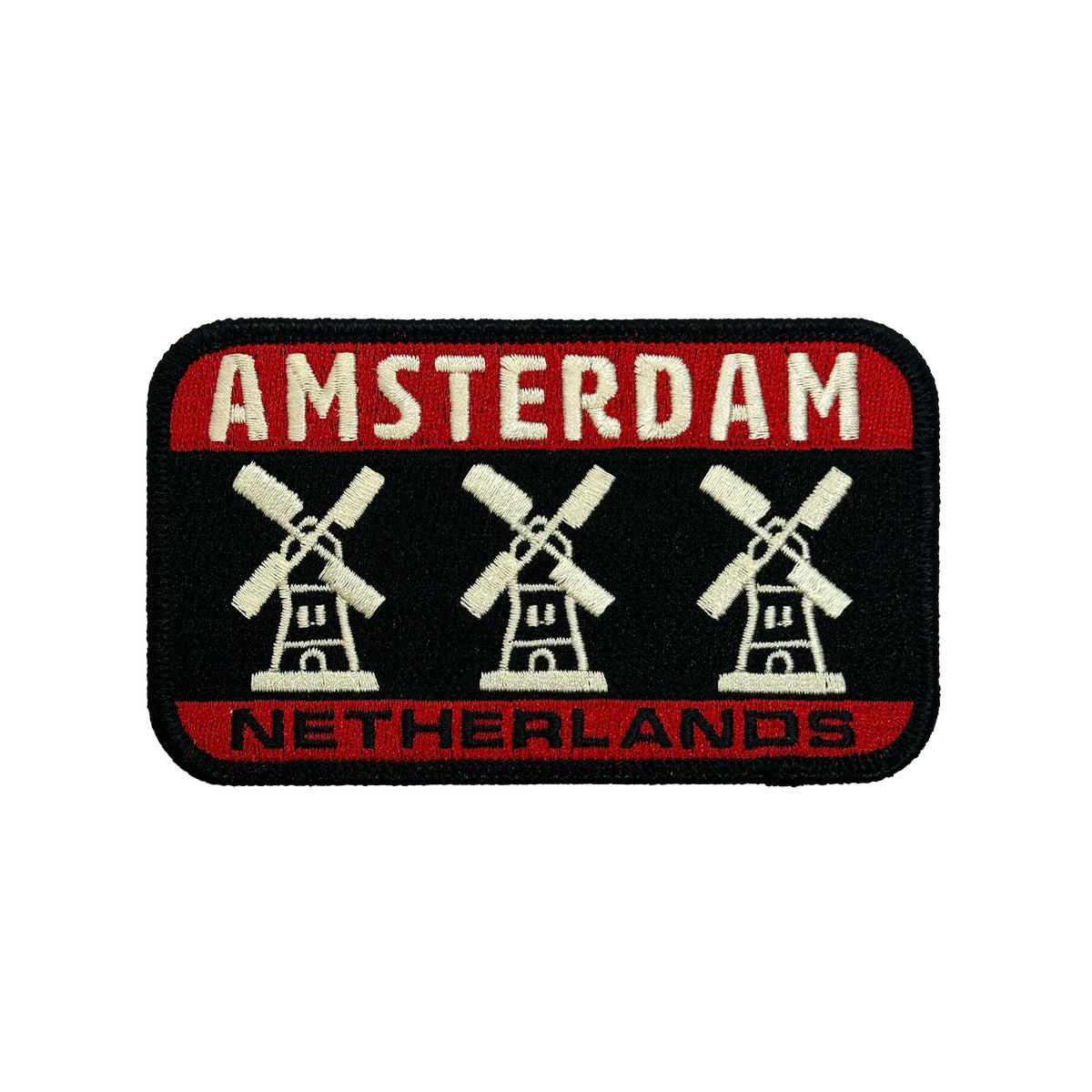 Amsterdam Netherlands Windmill Patch – Bart Bridge