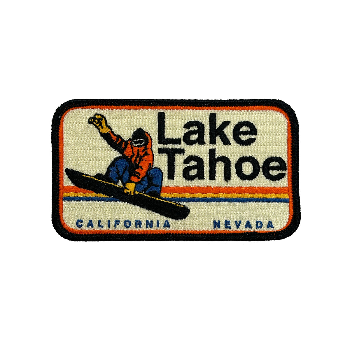 Lake Tahoe Snowboard (Butter) Patch – Bart Bridge