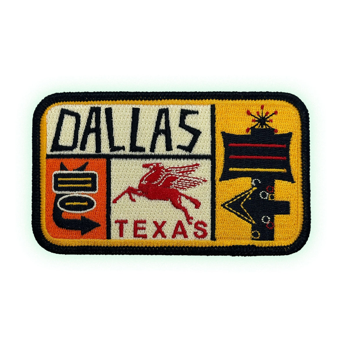 Dallas Texas Pegasus Patch – Bart Bridge