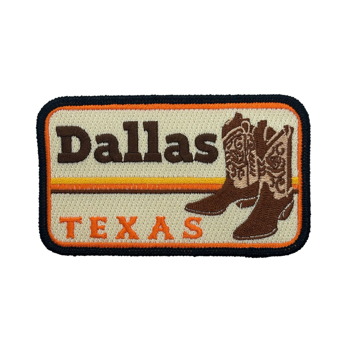 Dallas Texas Boots Patch – Bart Bridge